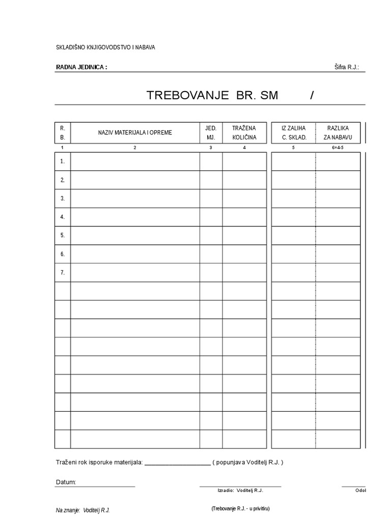 TREBOVANJE GRAĐEVINSKIH MATERIJALA | PDF