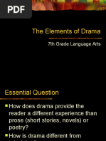 Glossary of Dramatic Terms | PDF | Plot (Narrative) | Tragedy