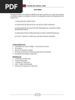 Test de Adaptabilidad Social de Moss | PDF | Liderazgo | Toma de decisiones