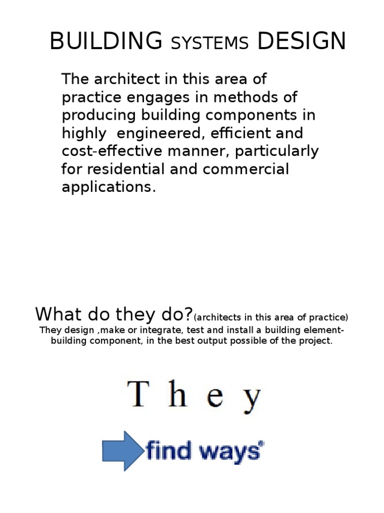 Building Design: Systems | PDF | Design | Engineering
