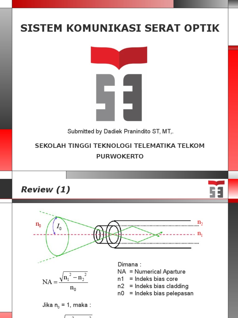 Jenis dan Dispersi Serat Optik | PDF