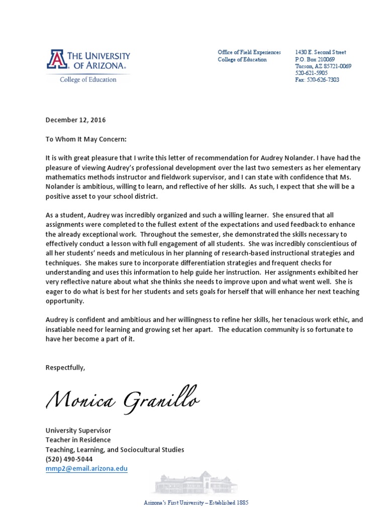 Nolander Letter2 | PDF | Sharing | Quality Of Life
