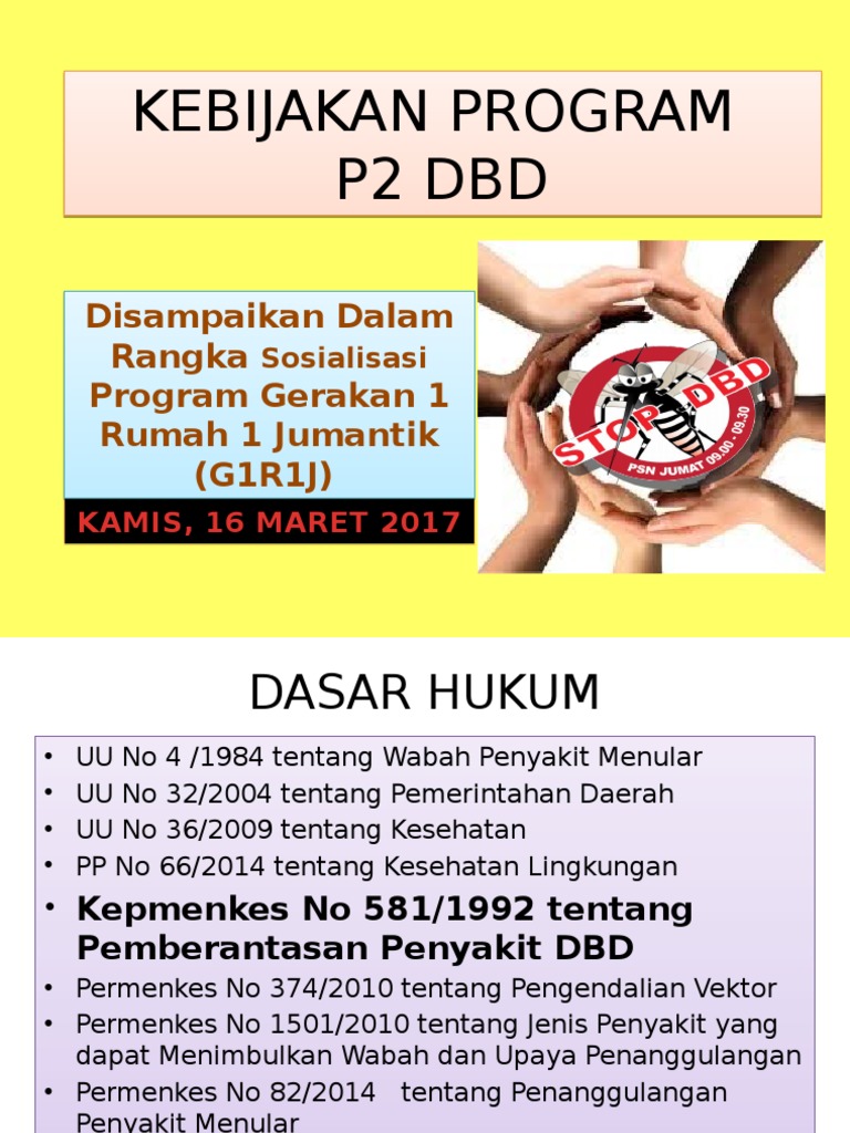 Kebijakan Program P2 DBD | PDF