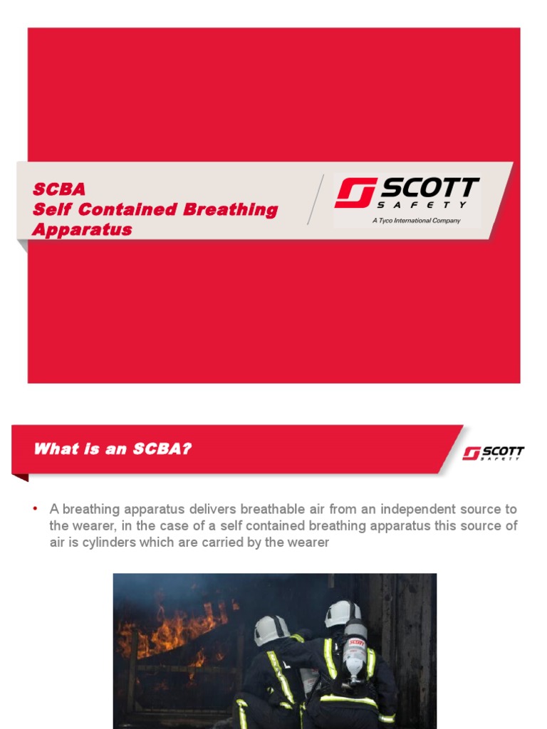 Scba Self Contained Breathing Apparatus | PDF | Equipment | Sports