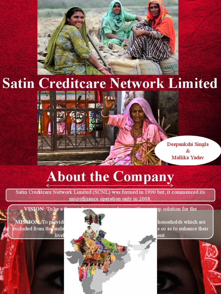 Satin Creditcare Network Limited: Deepankshi Singla & Mallika Yadav ...