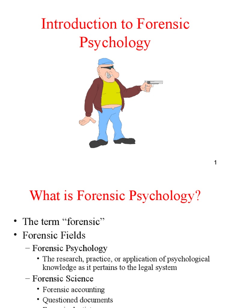 Intro To Forensic Psychology | PDF | Psychology | Justice