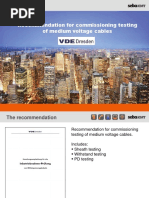 Medium Voltage Cable Testing Procedures | PDF | Insulator (Electricity ...