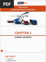 Chapter - 1 Introduction To Logistics Management | PDF | Logistics ...