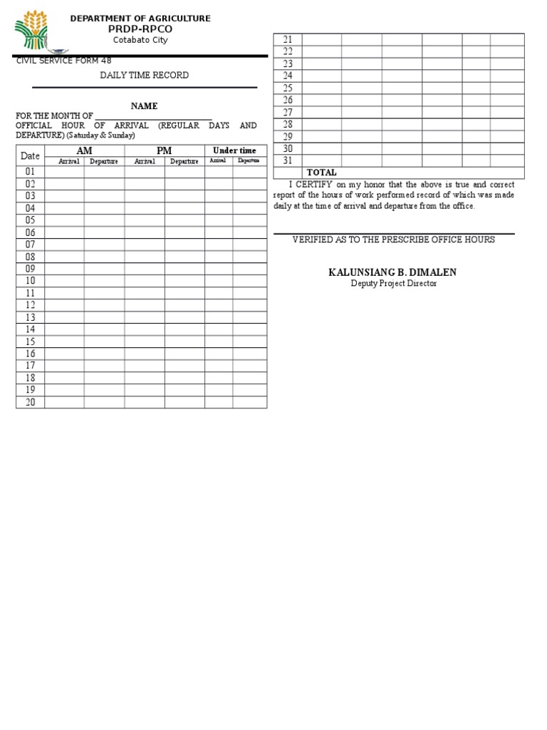Prdp-Rpco: Arrival Departure Arrival Departure | PDF