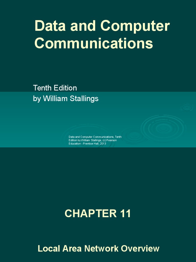 Data and Computer Communications: Tenth Edition by William Stallings ...