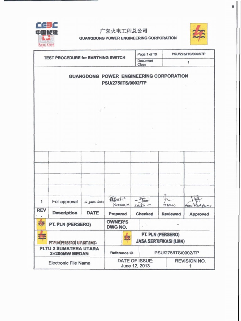 CB Test Procedure | PDF