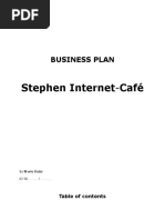 Business Plan Internet-Café Bishoftu, Ethiopia: Samuel Teka 2020 | PDF ...