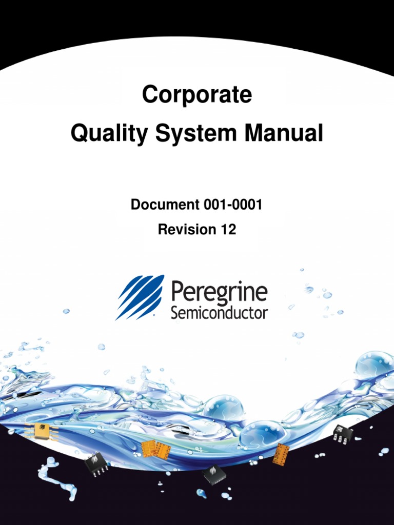 001-0001-12 Quality System Manual | PDF | Business Process | Quality ...