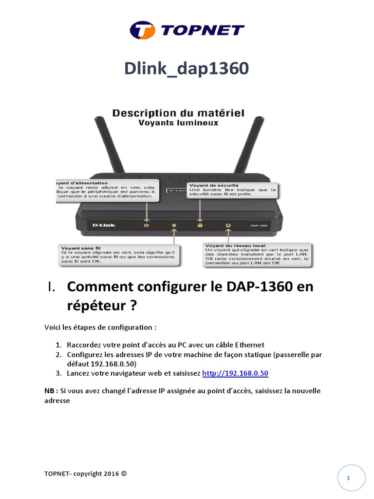 dlink-dap-1360 | Wi-Fi | Ethernet
