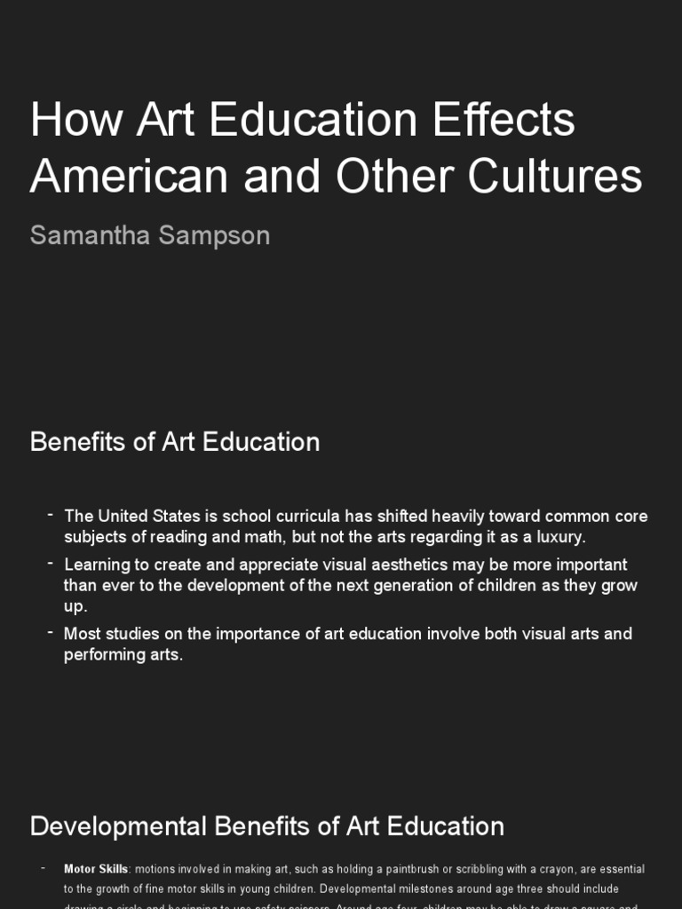 Art Education | PDF | Visual Arts Education | Secondary School