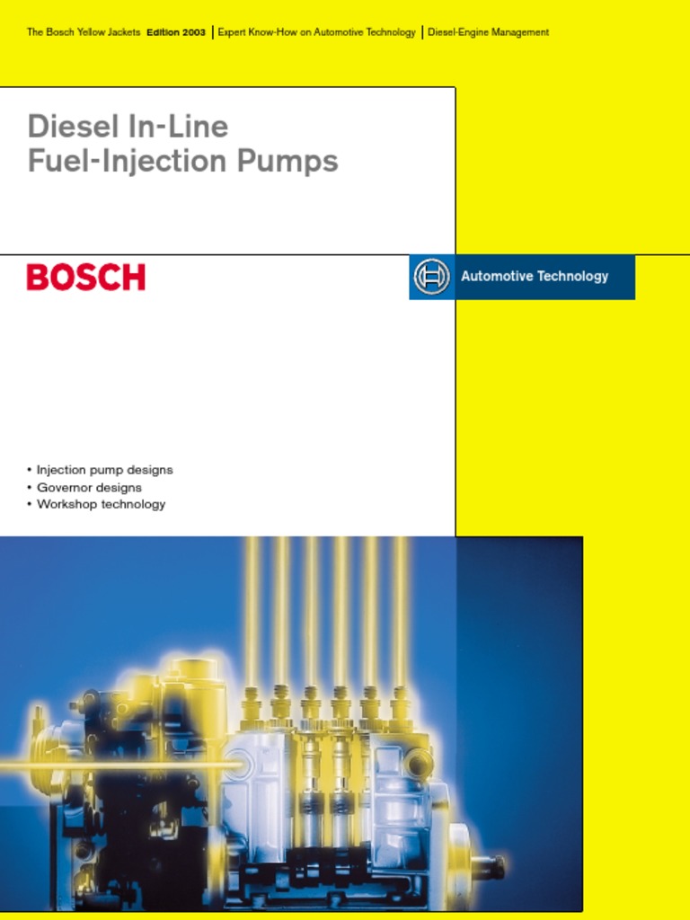 In Line Fuel Injection | PDF | Fuel Injection | Diesel Engine