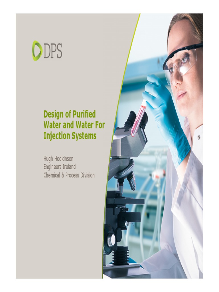 PUW and WFI Systems Design | PDF | Particulates | Steel