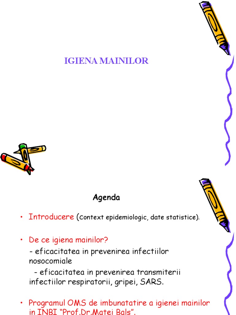 Igiena Mainilor-Rezidenti | PDF