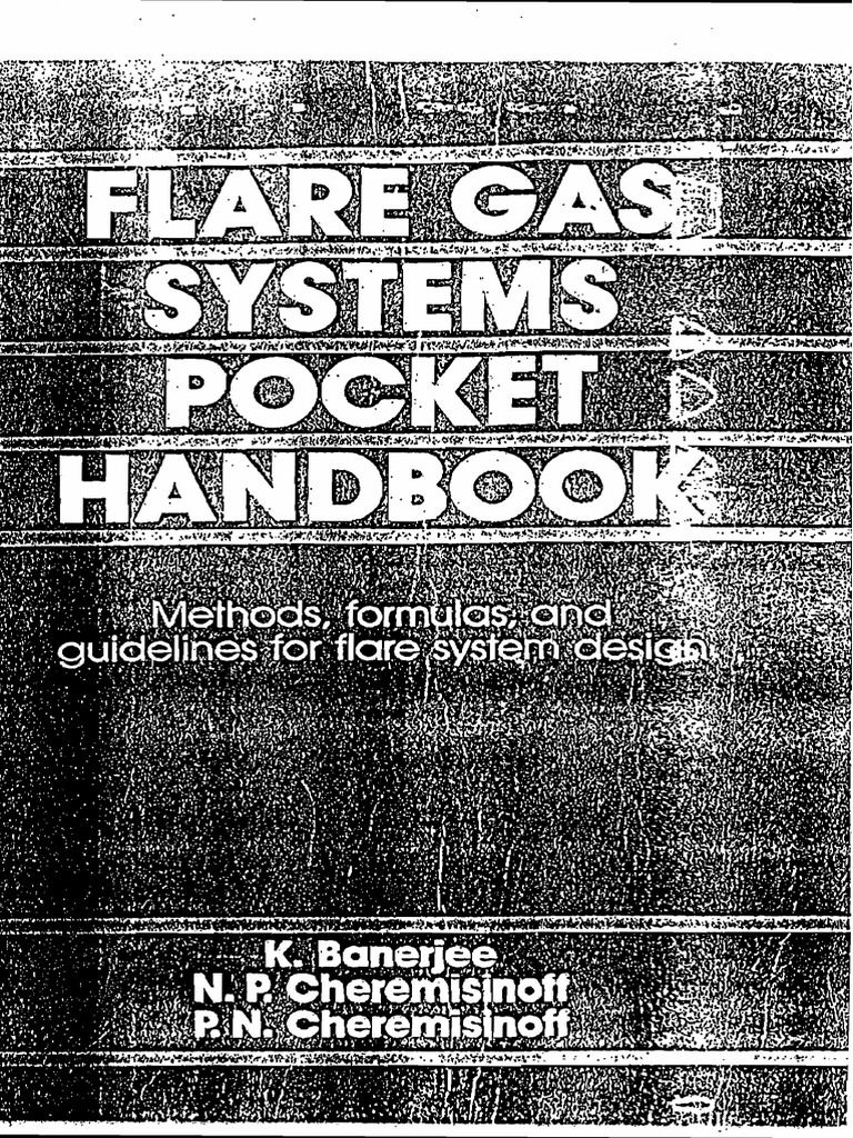 Flare Gas Systems Pocket Handbook PDF | PDF