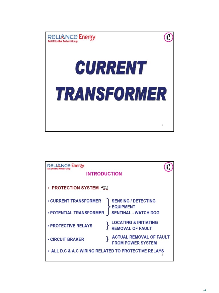CT and PT Selection and Specifications | PDF | Ct Scan | Transformer
