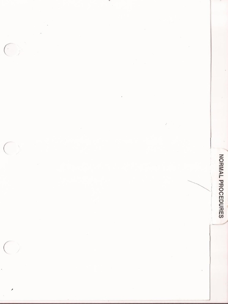 Normal Procedures | PDF