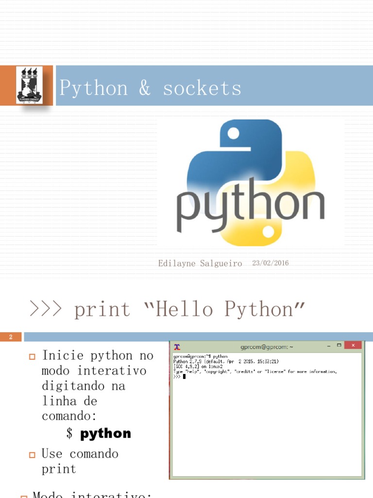 Hello Python