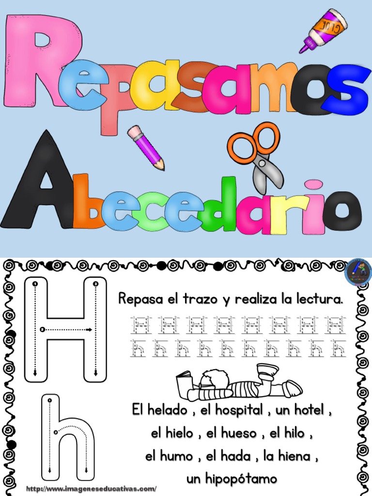 Magnifico Cuaderno Para Repasar El Abecedario PDF 2