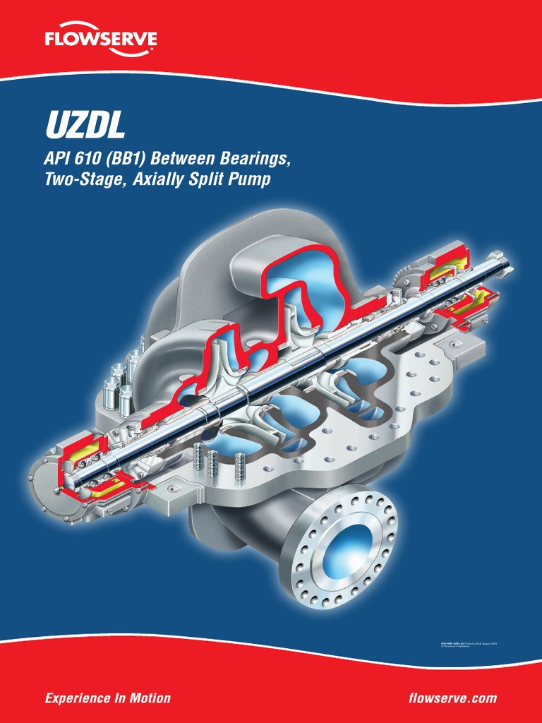 API 610 (BB1) Between Bearings, Two-Stage, Axially Split Pump | PDF