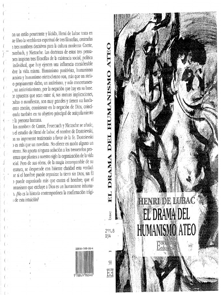 De Lubac, Henry - El Drama Del Humanismo Ateo | PDF