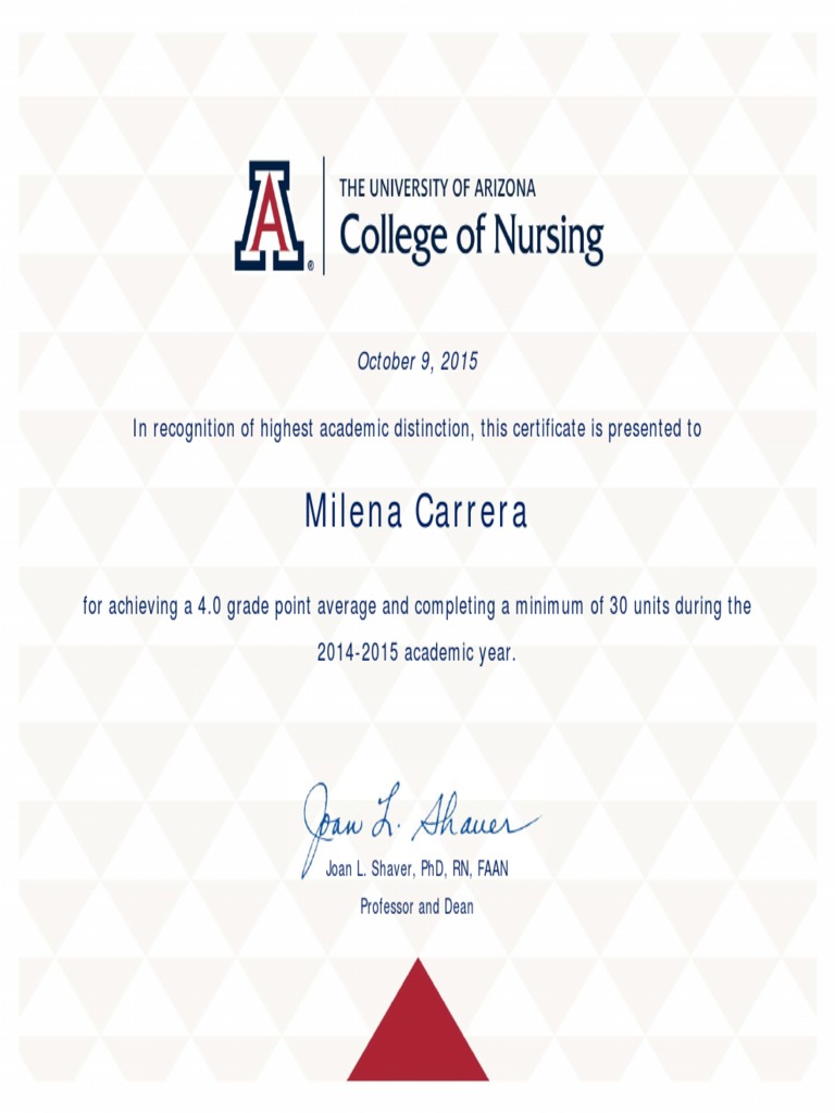 Highest Academic Distinction 14-15 | PDF