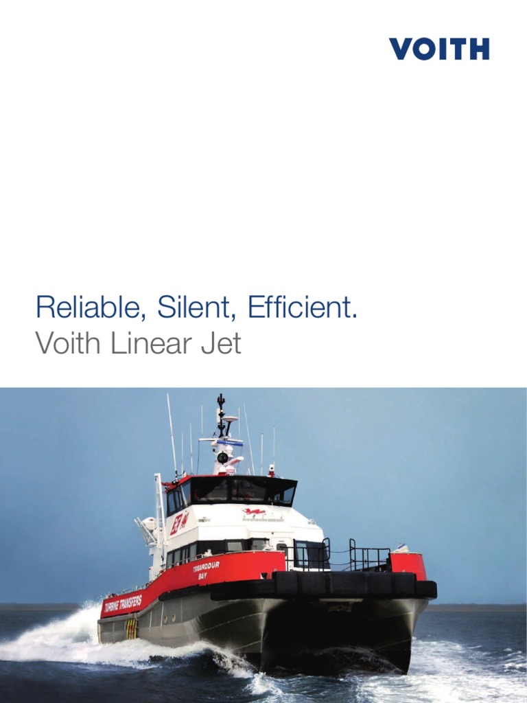 Voith Linear Jet Propulsion | PDF | Propeller | Jet Engine