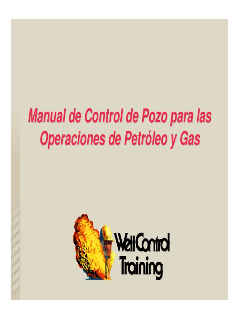 Well Control Manual PDF | PDF | Gases | Presión