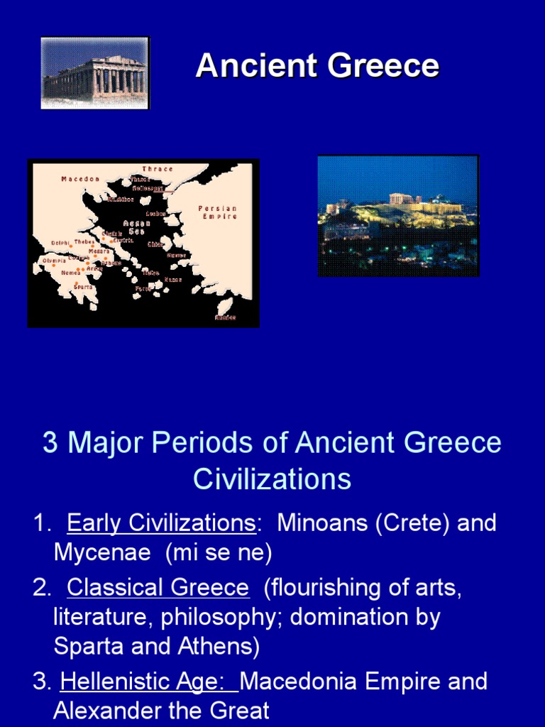 Overview of Ancient Greece Civilizations | PDF | Mycenaean Greece ...