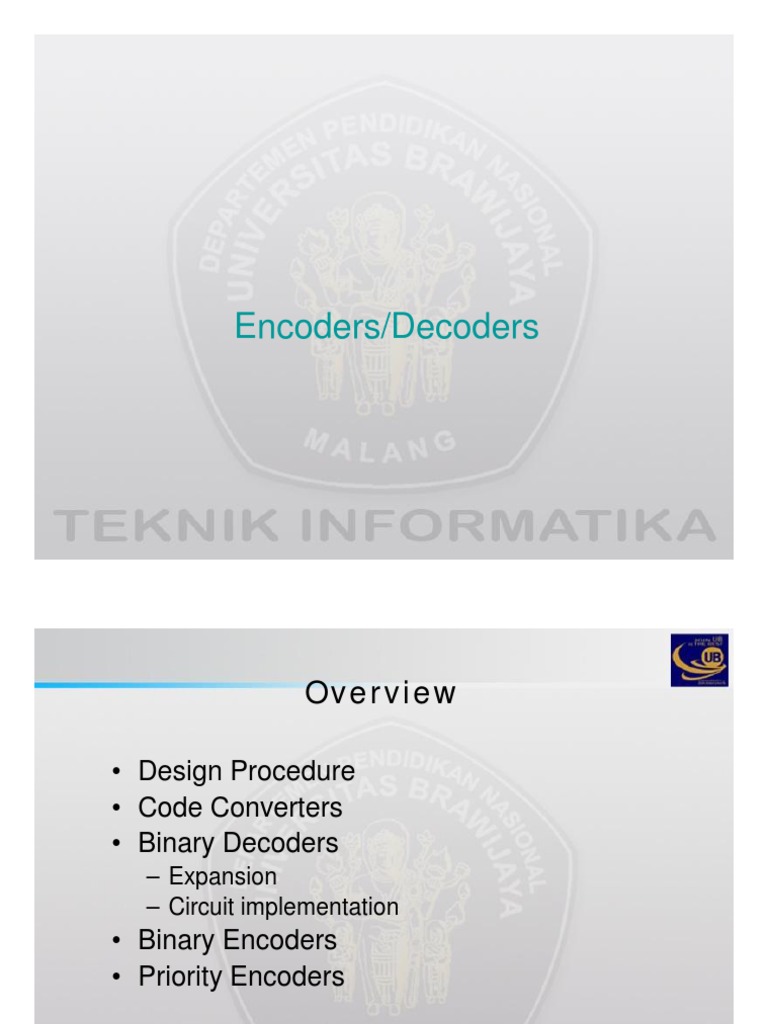 PDF Digital - Decoder Encoder PDF | PDF | Logic Gate | Boolean Algebra