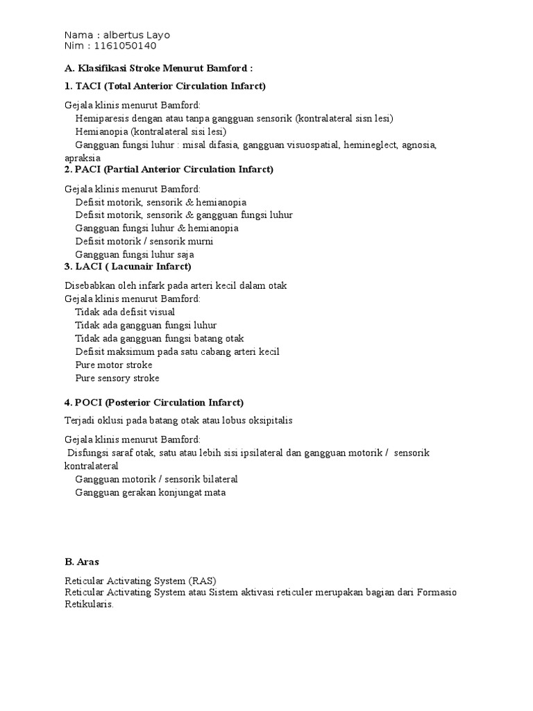 Tugas Neurology | PDF