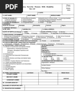 Philippine Registry Form For Persons With Disability Ver. 2.0 | PDF ...