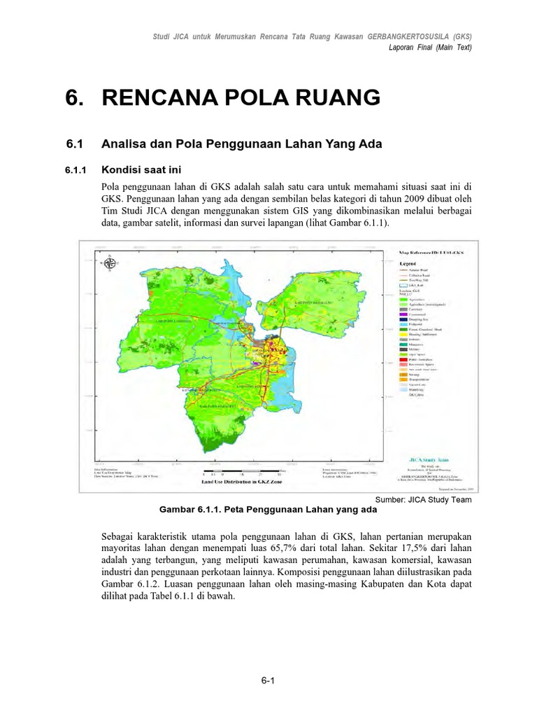 Analisis Pola Ruang Contoh Di GKS | PDF