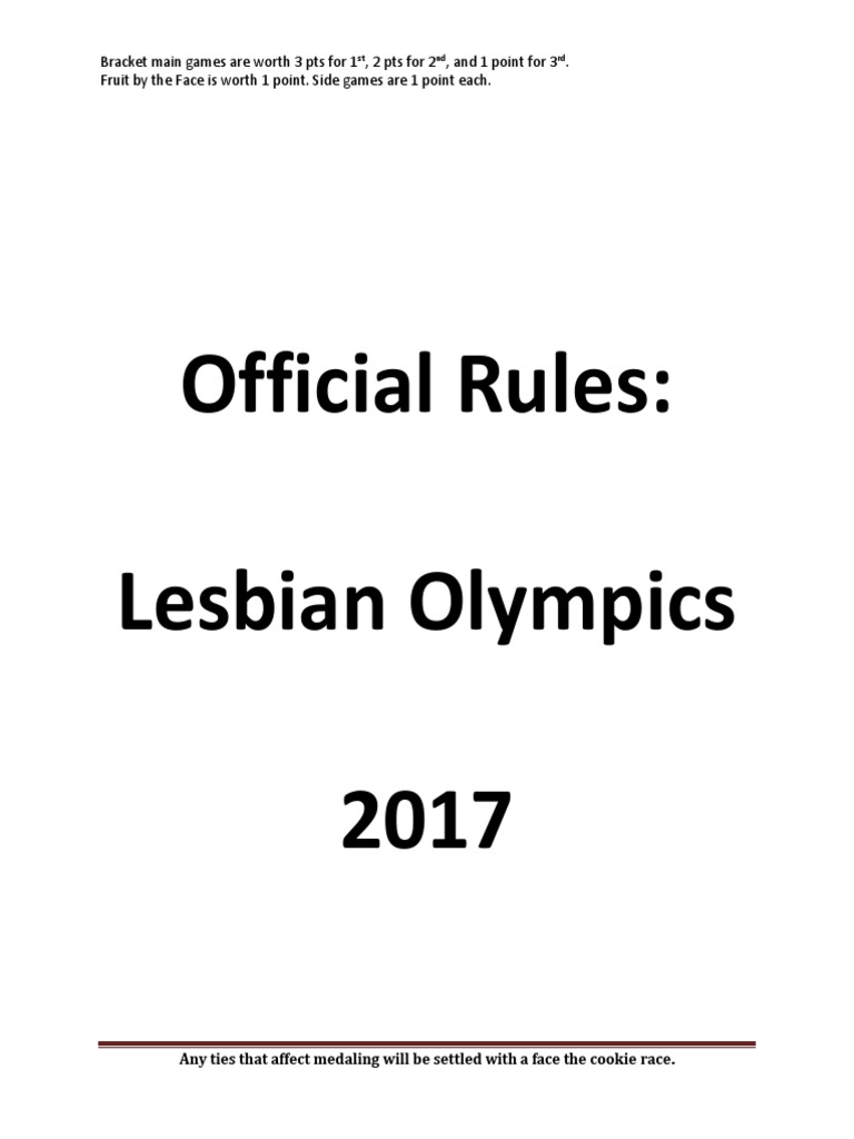 Lo Official Rules 2017 | PDF | Bra | Sports