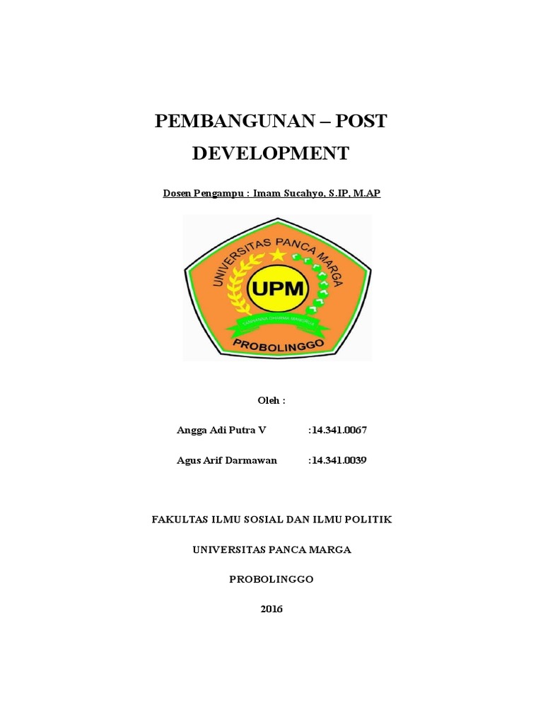 Post Development | PDF