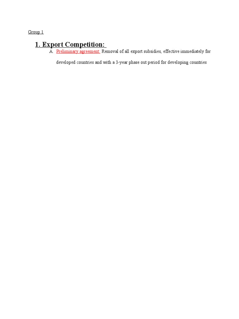 Comprehensive Proposal Group 1 | PDF | Economics | Agriculture