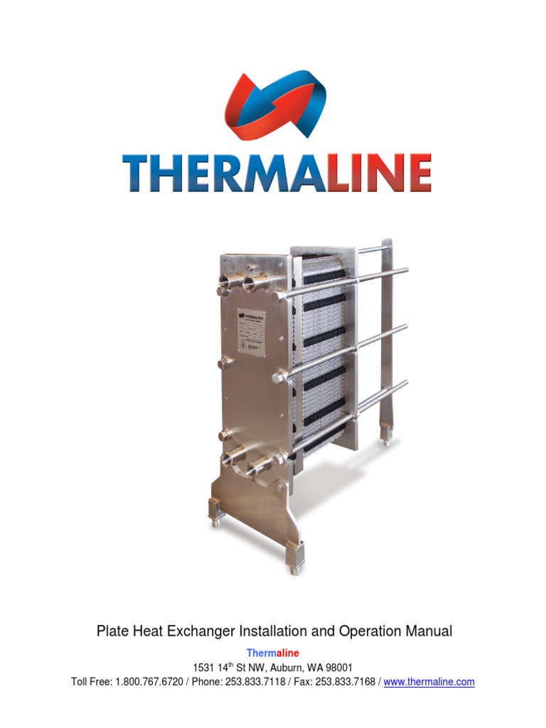 Thermaline PHE Manual PDF | PDF | Heat Exchanger | Leak