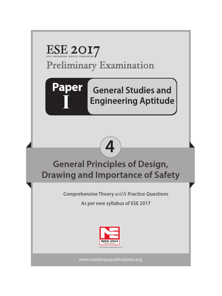 General Principles of Design - Drawing and Importance of Safety | PDF ...