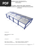 STRUCTURAL DESIGN Report | PDF | Structural Load | Bending