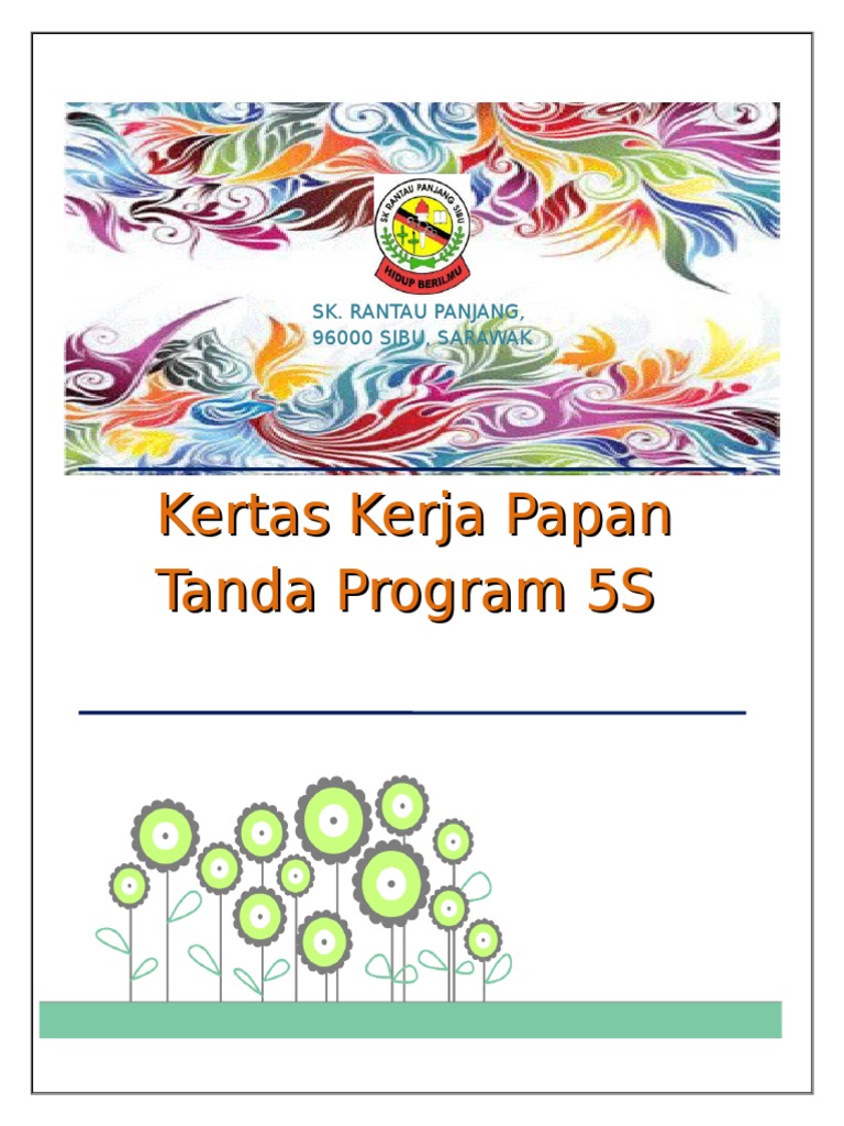 Kertas Kerja Papan Tanda PROGRAM 5S | PDF