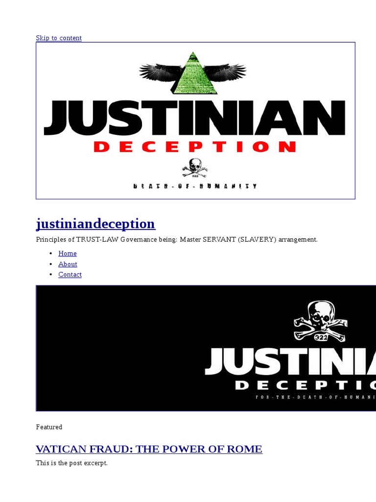 Vatican Fraud: The Power of Rome | PDF | Ancient Rome | Trust Law