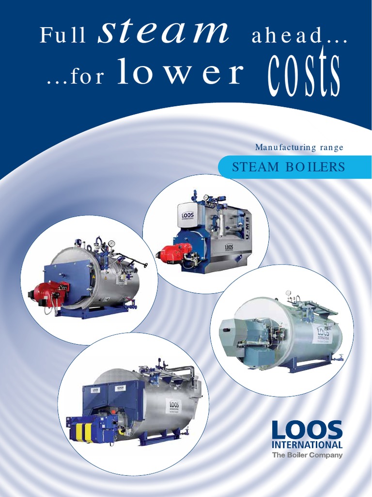Loos Steam Boiler Brochure PDF | PDF | Boiler | Steam