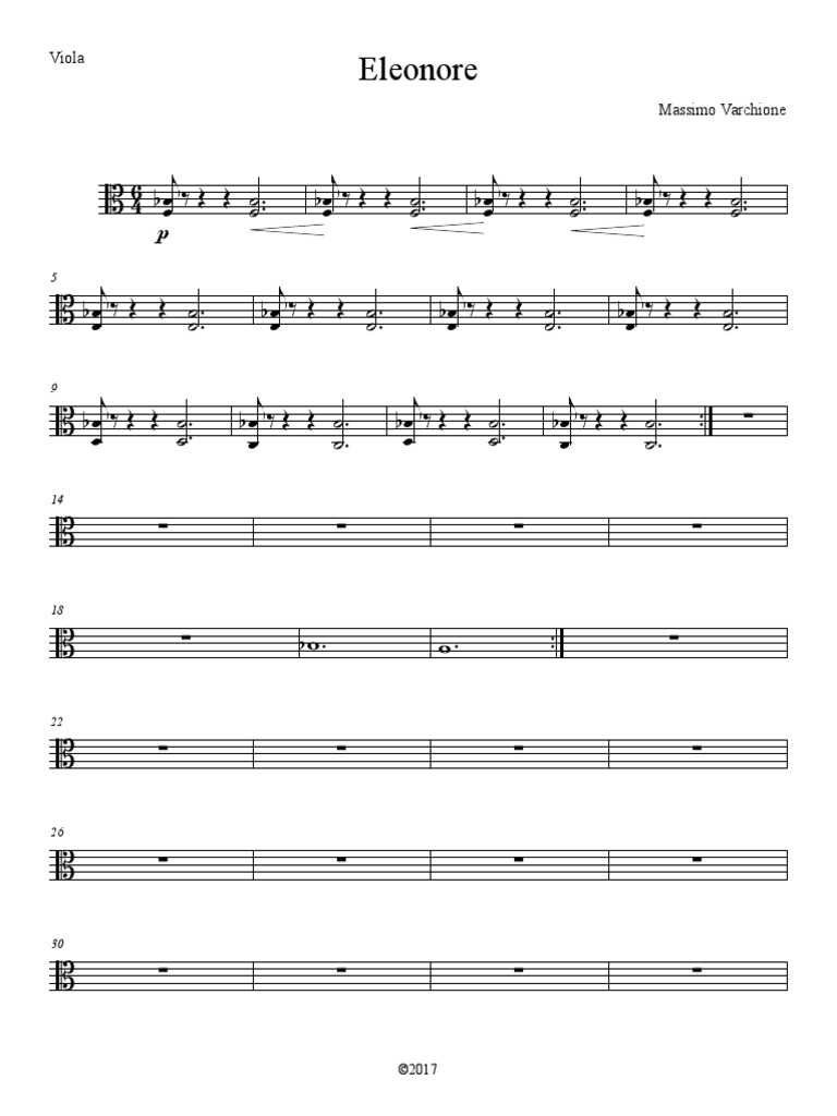 Viola Part | PDF