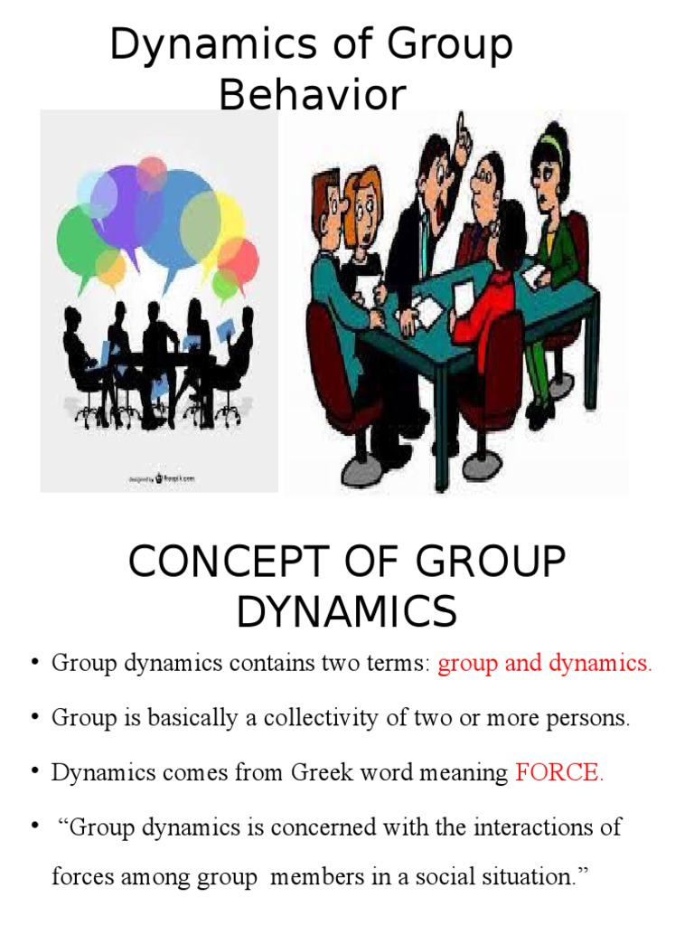 Dynamics of Group Behavior | PDF | Interpersonal Communication | Group ...