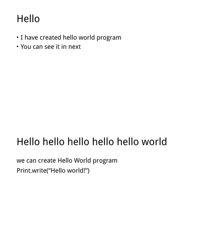 Hello | PDF | Self-Improvement