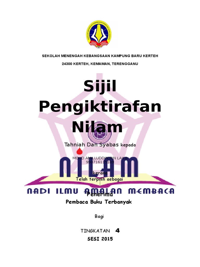 Sijil Nilam | PDF